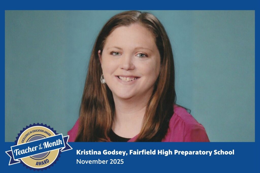 APT Teacher of the Month, November 2025: Kristina Godsey
